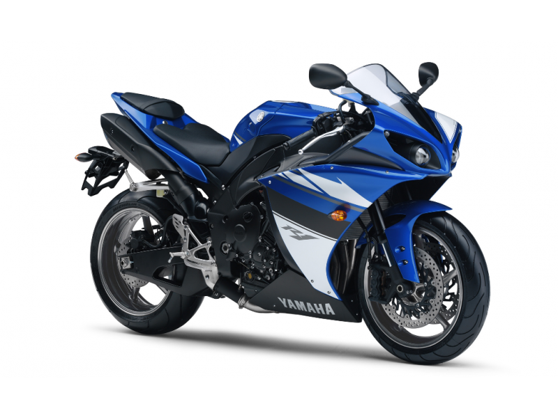 Yamaha YZF R1 Crossplane (2009) - laterais e frontal